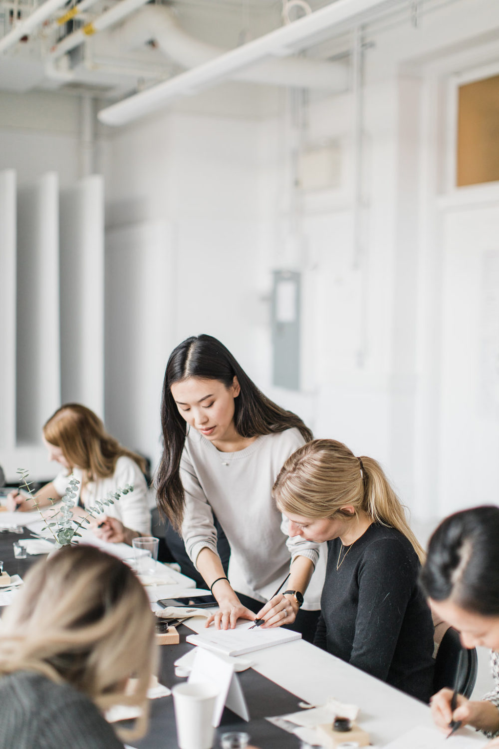 Behind The Scenes with Paula Lee Calligraphy | lark & linen
